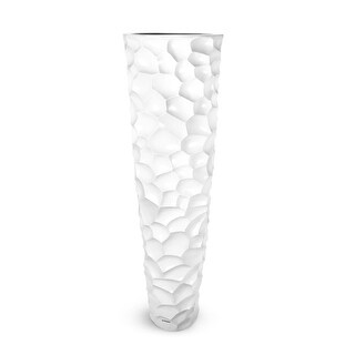 Lux Textura 60 InchFiber Textured Planter Pot - Bed Bath & Beyond ...