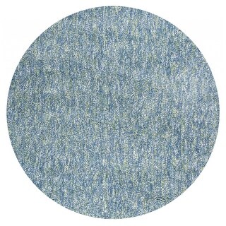 6' Seafoam Heather Round Indoor Shag Rug - 3'6" - Bed Bath & Beyond ...