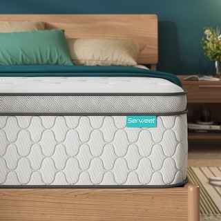 Kescas 12 Inch Memory Foam Hybrid Mattress - On Sale - Bed Bath ...