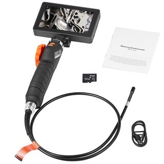 Flexible Borescope Camera, Dual-Articulation Endoscope with 6.4mm Slim ...