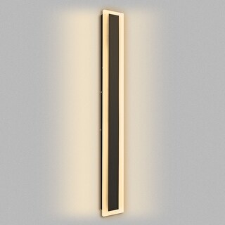 43.3 INCN Outdoor Modern LED Wall Light, 30W Waterproof IP65 Warm White ...