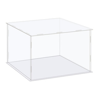 Display Case Box Acrylic Box Transparent Showcase 31x31x21cm for ...