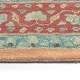 Charlotte Collection Peach Hand Tufted Indoor Area Rug - Bed Bath ...