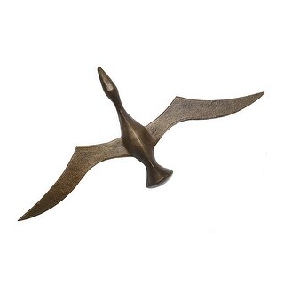 Aluminum Bird Wall DÃ©cor - Brown - Bed Bath & Beyond - 33735781