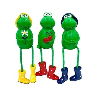 3pcs Hanging Frog Ornaments Garden Decoration Three Frogs Home ...