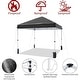 Outdoor Folding Sun Shelter, Portable Patio Shade, Pop Up Canopy Tent ...