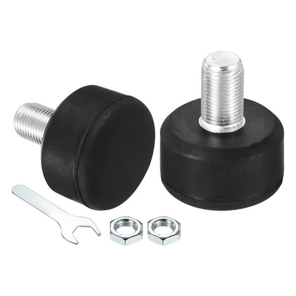 Roller Skate Toe Stops Rubber Brake Stoppers Block with Bolts 82A Round ...