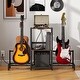 Guitar Stand 4 Holder Adjustable Accessories Rack Storage Rack with ...