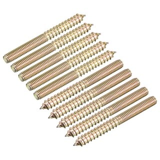 M8x80mm Hanger Bolts, 12pcs Double Ended Thread Dowel Screws - Bed Bath ...
