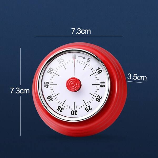 Mechanical Magnetic Cooking Baking Countdown Alarm Clock Kitchen ...