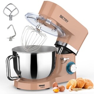 Stand Mixer 660w 6-Speed Food Mixer 7.5 QT Kitchen Electric Mixer Tilt ...