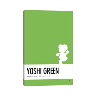 iCanvas "Minimal Colorcode Poster Yoshi" by Chungkong Canvas Print ...