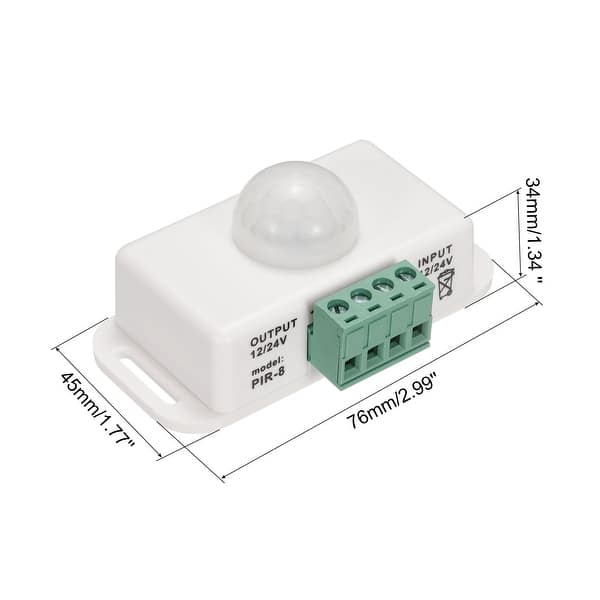 6A PIR Motion Sensor Switch Automatic Infrared Detector for LED Light ...