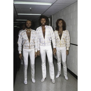 the Bee Gees wearing white costumes Photo Print - Bed Bath & Beyond ...