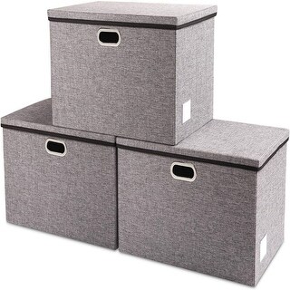 Extra Large Collapsible Storage Bins 3-Pack - Bed Bath & Beyond - 39310936