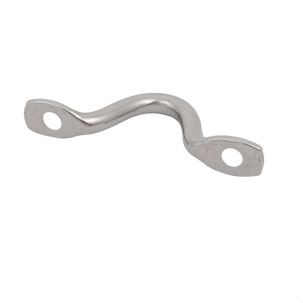 304 Stainless Steel 4mm Thick Humpback Shape Fixed Buckle Pad Eye 6pcs ...