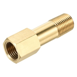 Brass Pipe Fitting G1/4 Adapter Extension Connector Hex Coupling - Bed ...