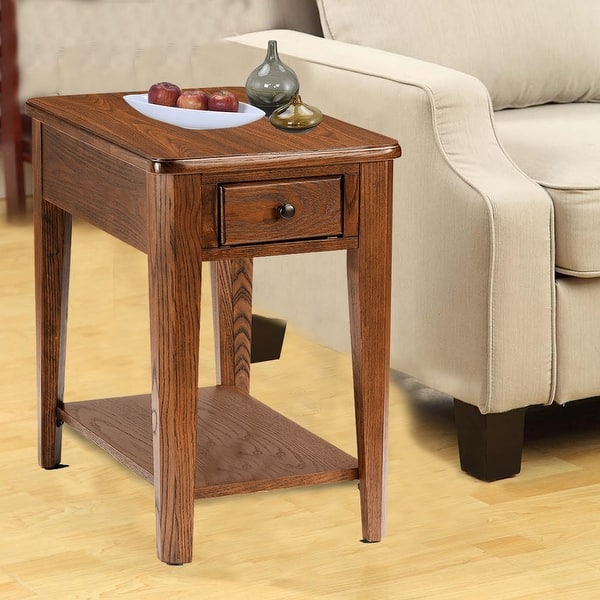 Chromcraft Peter Revington End Table in Walnut Finish - Bed Bath ...