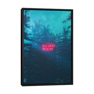 iCanvas "Fly Away" by Davansh Atry Framed - Bed Bath & Beyond - 37138526