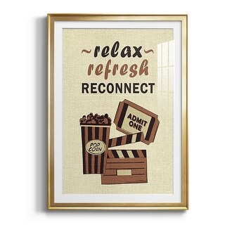 Movie Time IV Premium Framed Print - Ready to Hang - Bed Bath & Beyond ...