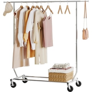 Heavy Duty Hanger Foldable Hanger with Wheels and Retractable Pole - 22 ...