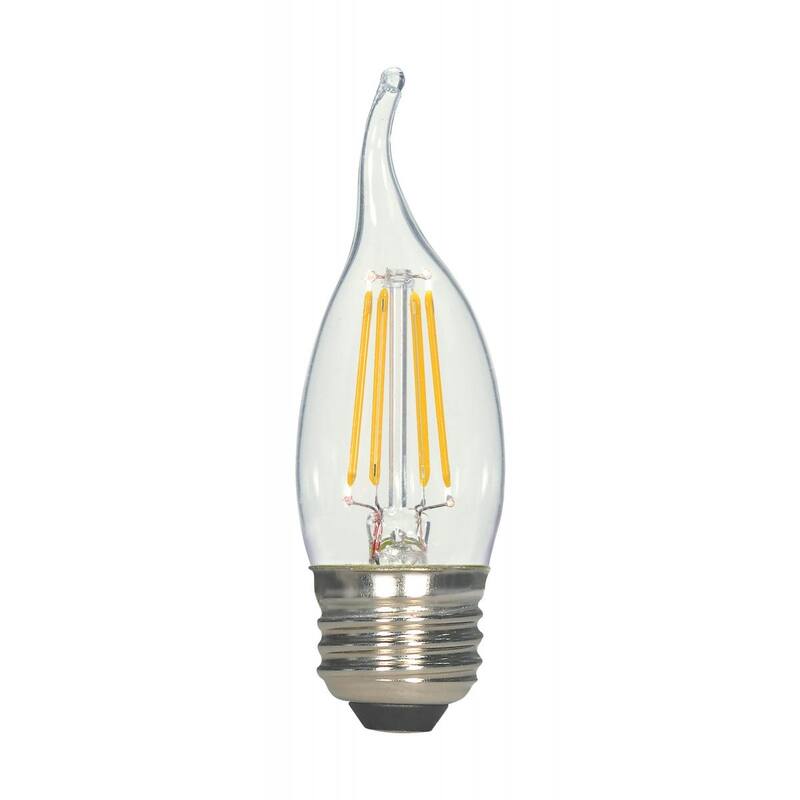 4.5 Watt EFC LED 27K Clear 120 Volts 2CD - Overstock - 30609121