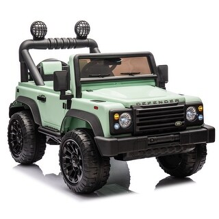 Licensed Land Rover Defender, 24V Kids Ride on Car with Parents Remote ...