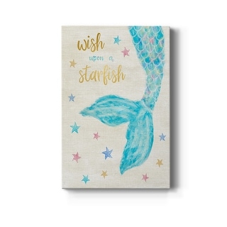 Mermaid Wish Premium Gallery Wrapped Canvas - Ready to Hang - Bed Bath ...