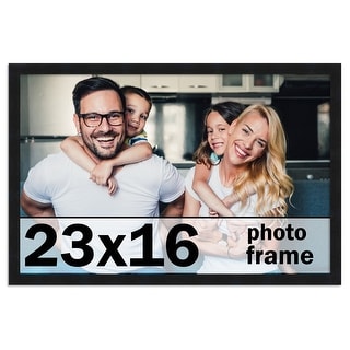 23x16 Frame Black Picture Frame - Complete Modern Photo Frame Includes ...