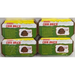 English Garden Compressed Coco Brick Premium Soil Amendment (4-Pack ...