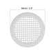 Round Mesh Hole Air Vents Plastic Soffit Vent Brown Cover 10 Pcs - Bed ...