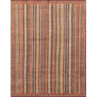 Ahgly Company Machine Washable Abstract Light Copper Gold Area Rugs ...