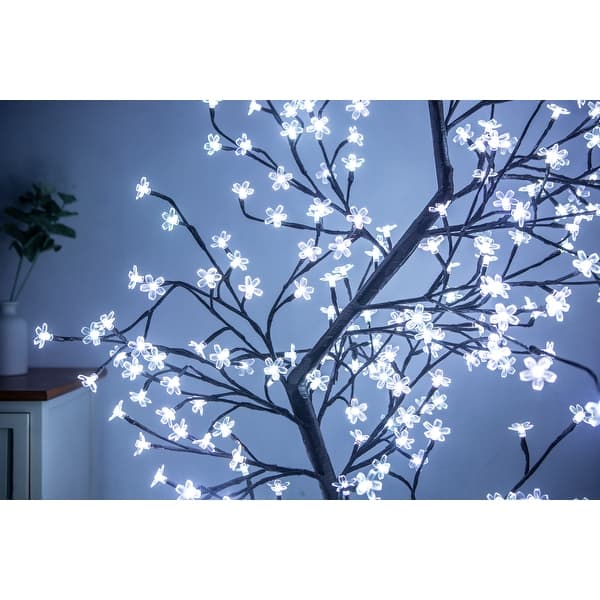 led cherry tree