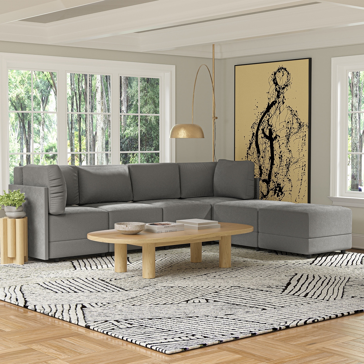 Linen Sectional Sofas - Bed Bath & Beyond