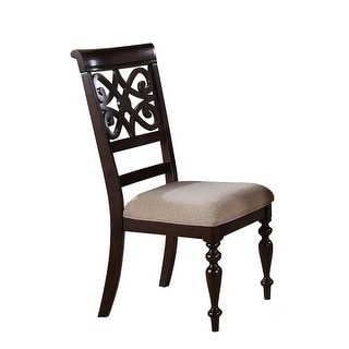 Zora Collection Cherry Dining Chair, Set of 2 - Bed Bath & Beyond ...