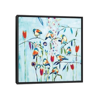 iCanvas "Blue Sky Birds" by Randi Antonsen Framed - Bed Bath & Beyond ...