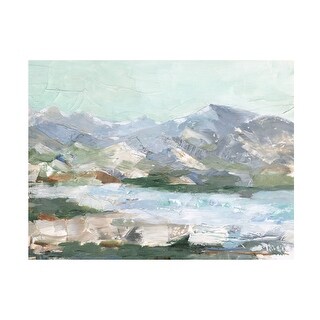 Ethan Harper 'Pastel Mountain View I' Canvas Art - Bed Bath & Beyond ...