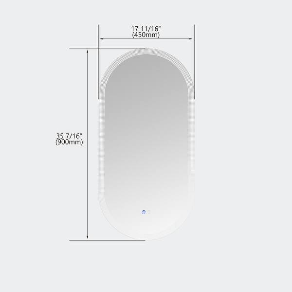 18 x 35 Inch LED Mirror - Bed Bath & Beyond - 37074401