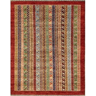 Ahgly Company Machine Washable Abstract Tomato Red Area Rugs - Bed Bath ...