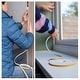 Weather Seal Strip, EPDM Rubber Door Sealing Stripping E Shaped Self ...