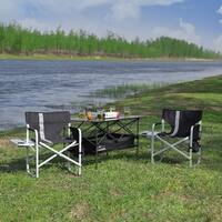 Malwee Outdoor Camping Portable Folding Table and Chairs Set ...