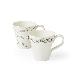 Portmeirion Sophie Conran Lavandula Mugs Set of 2 - 12 oz. - Bed Bath ...