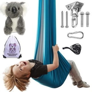 Sensory Swing Bundle - 360° Swivel Hanger - Complete Set for Children ...