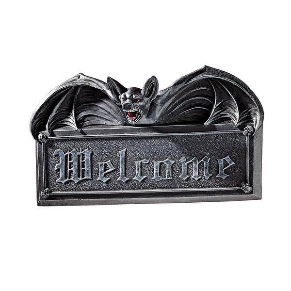 Design Toscano Vampire Bat Welcome Wall Sculpture - On Sale - Bed Bath ...