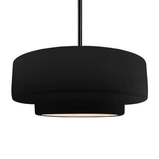 Justice Design Radiance - Large Tier 1-Light Pendant with Rigid Stem ...