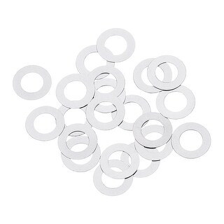 304 Stainless Steel Flat Washers, Ultra Thin Flat Spacer for Screw Bolt ...