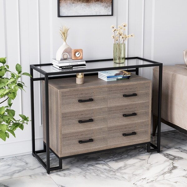 Glass dresser for sale store