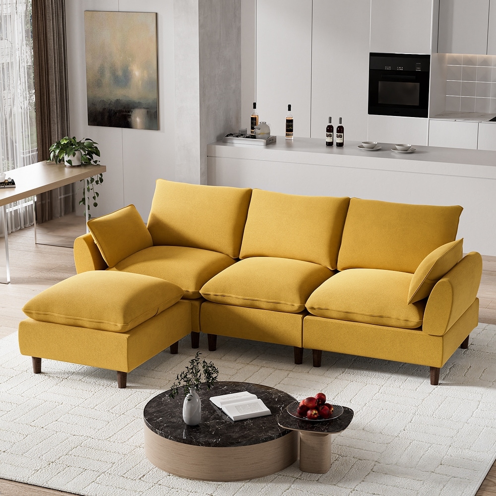 Yellow Sectional Sofas - Bed Bath & Beyond
