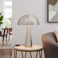 Ink+Ivy Bryson Gold Dome-Shaped 2-Light Metal Table Lamp - Bed Bath ...