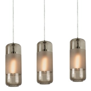 AFX Lighting HRP06MBBRLNR3 Hermosa 3 Light 41" Wide Linear Pendant ...